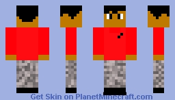 Man Wearing Polo Shirt And City Camo Pants Minecraft Skin