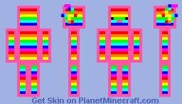 rAiNbOw axolotl Minecraft Skin