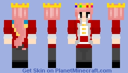 Human Technoblade (First Skin Created) Minecraft Skin