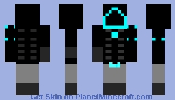 The Diamond Monk Minecraft Skin