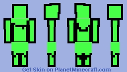 green man Minecraft Skin
