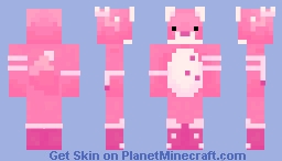 Pink Furry Minecraft Skin