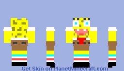 spongebob Minecraft Skin