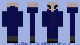 Grey Alien Minecraft Skin