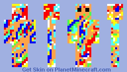 Random colors Minecraft Skin