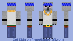 Crip Koala Minecraft Skin