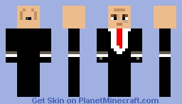 HITMAN Minecraft Skin