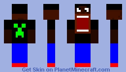 even cooler black dude Minecraft Skin