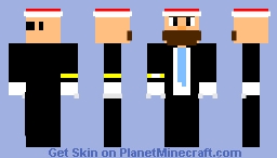 Agent Moustache (chapeau) Minecraft Skin