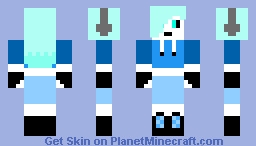 icy demon Minecraft Skin