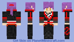 Apotheosis Luo Zheng (Red) Minecraft Skin