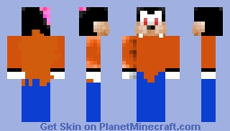 goofy from disney minecraft zombie skin Minecraft Skin