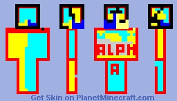 alpha Minecraft Skin