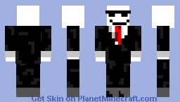 suit guy Minecraft Skin