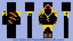 bbh yellow/black Minecraft Skin
