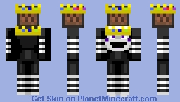 puppets music box with crown 👑 Minecraft Skin