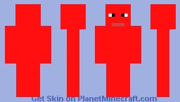 Red Steve Minecraft Skin