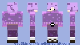 Pink Glitch Boy Minecraft Skin
