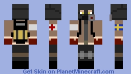 Neutral Rogue Agent (Division 2) Minecraft Skin