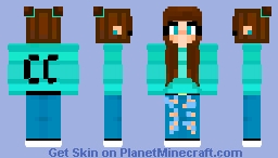 CucumberCat skin Minecraft Skin