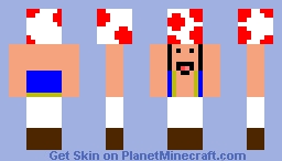 toad (mario) Minecraft Skin