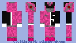 Power Rangers SPD B-Squad Pink Minecraft Skin