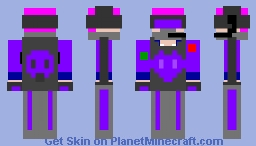 Gaming Cyber Minecraft Skin