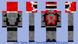 Power Rangers SPD A-Squad Red Minecraft Skin