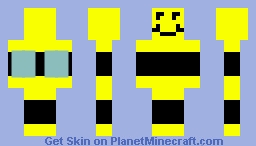 Honey Bee Minecraft Skin