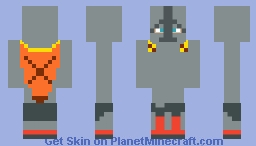 knight in gray armor Minecraft Skin