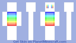 Rainbow Boy Minecraft Skin