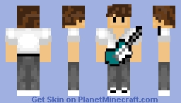 wilbur soot- your new boyfriend (with guitar) Minecraft Skin