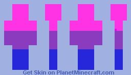 Making LGBTQ+ flag skins PT.4 bc i'm bored (Bisexual/bi flag) Minecraft ...