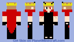 demon king ash Minecraft Skin