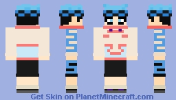 Horohoro/ Horokeu Usui (On Entry, Anime Colors) Minecraft Skin