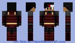 The Black Samurai Minecraft Skin