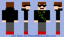 cool gamer Minecraft Skin
