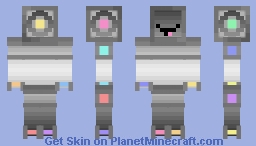 Derp Cube Minecraft Skin