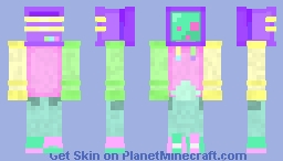 Pastel PC Minecraft Skin