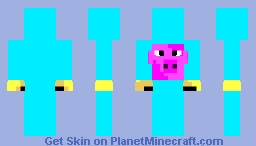 For Polish Gamer Pig Minecraft Skin