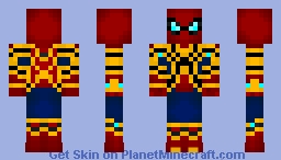 Iron Spider-Man (Avengers: Infinity War & Endgame) Minecraft Skin