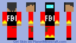FBI open up !!! Minecraft Skin