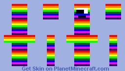 RAINBOW Minecraft Skin
