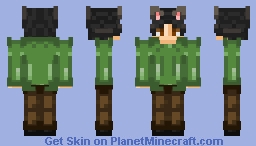 cat ears boy Minecraft Skin