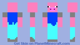 Steve’s nightmare Minecraft Skin