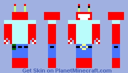 mr krabs Minecraft Skin