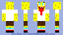 spongebob Minecraft Skin