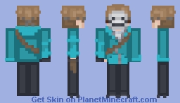 Blue Human Dream Minecraft Skin