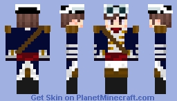 Roy but in a L'Manberg Uniform ver 2 Minecraft Skin