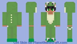 frog onesie Minecraft Skin